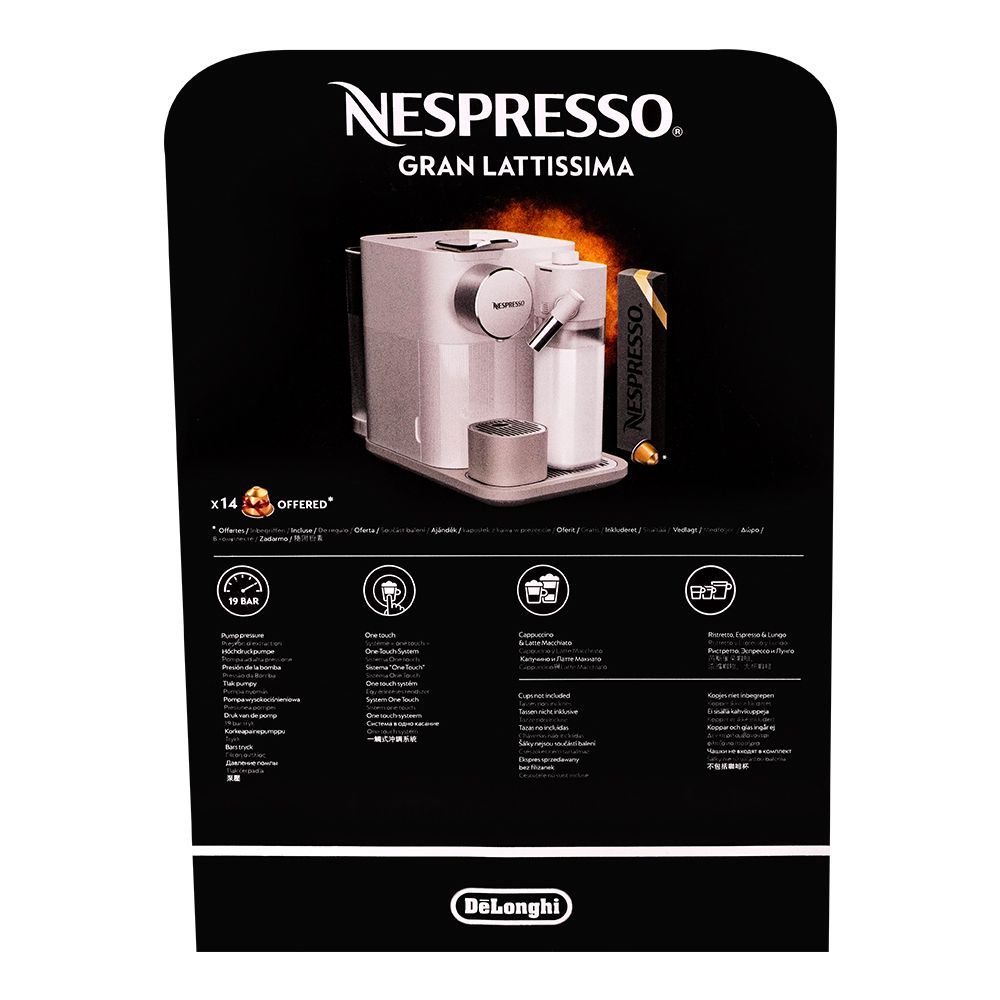 Buy Nespresso Gran Lattissima Machine, Fresh Vitality, EN650.W Online ...
