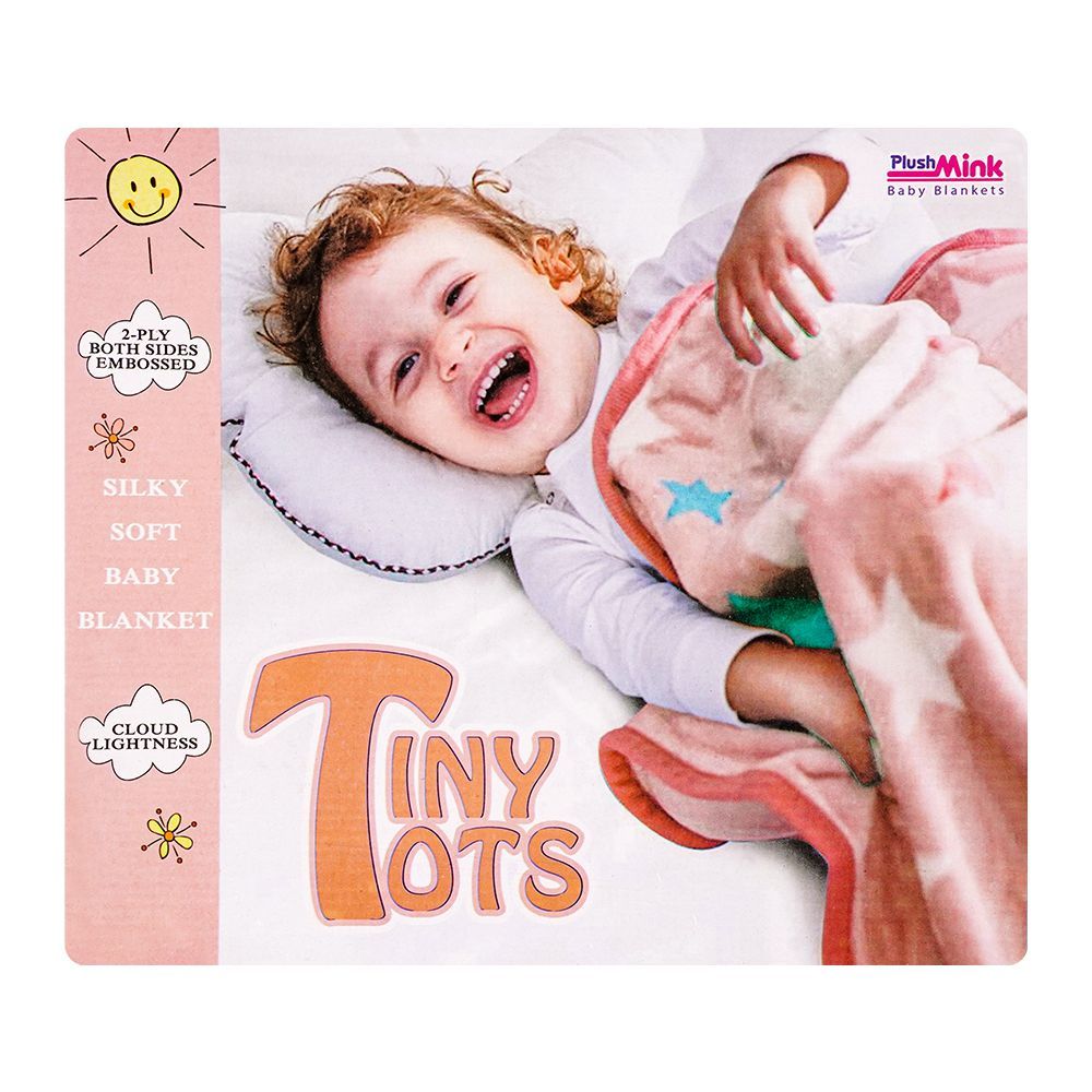 Purchase Plushmink Tiny Tots Cot Baby Blanket, Red Online at Best Price in Pakistan - Naheed.pk