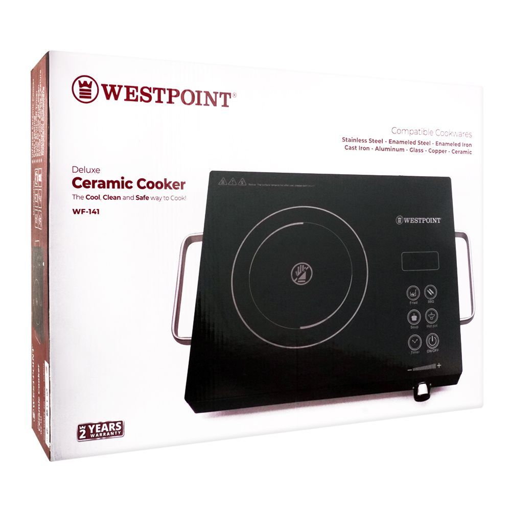 Buy West Point Deluxe Ceramic Cooker, 2000W, WF-141 Online at Special ...