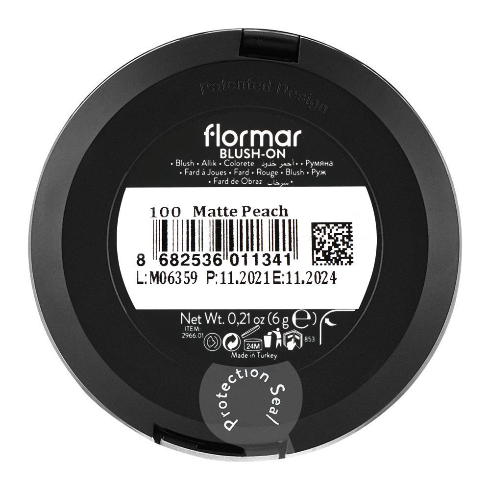 Purchase Flormar Blush-On, 100, Matte Peach Online at Special Price in Pakistan - Naheed.pk