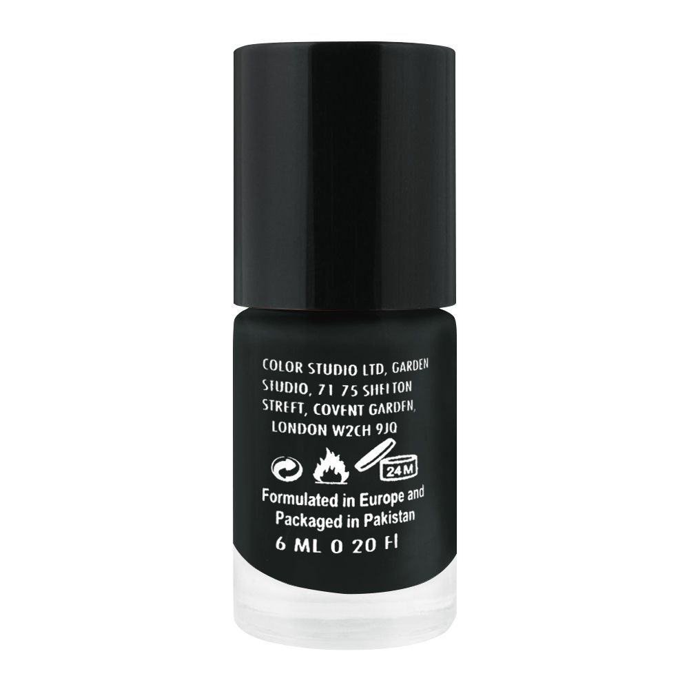 Purchase Color Studio Salon Pro Nail Polish, 6ml, Black Pearl Online at ...