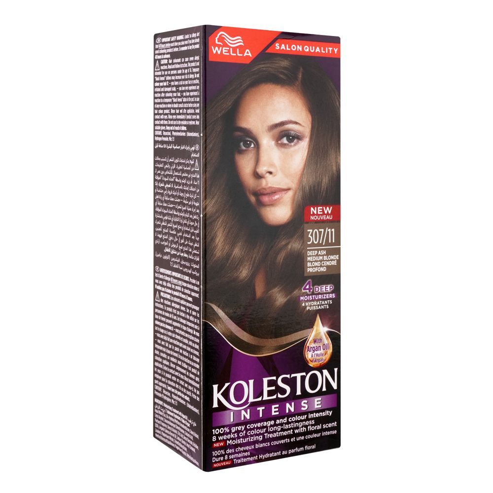 Order Wella Koleston Intense Hair Colour, 307/11, Deep Ash Medium ...