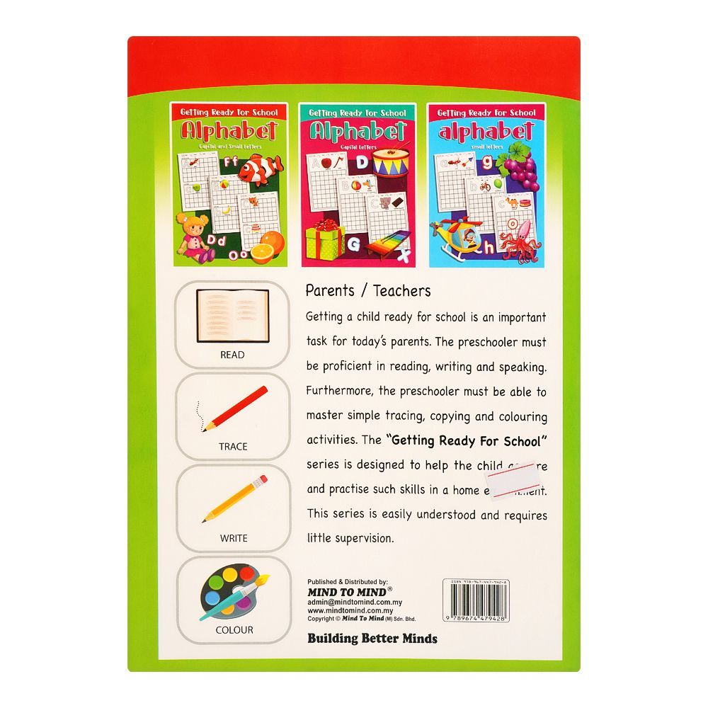 Purchase Getting Ready For Kindergarten Alphabet Capital and Small ...