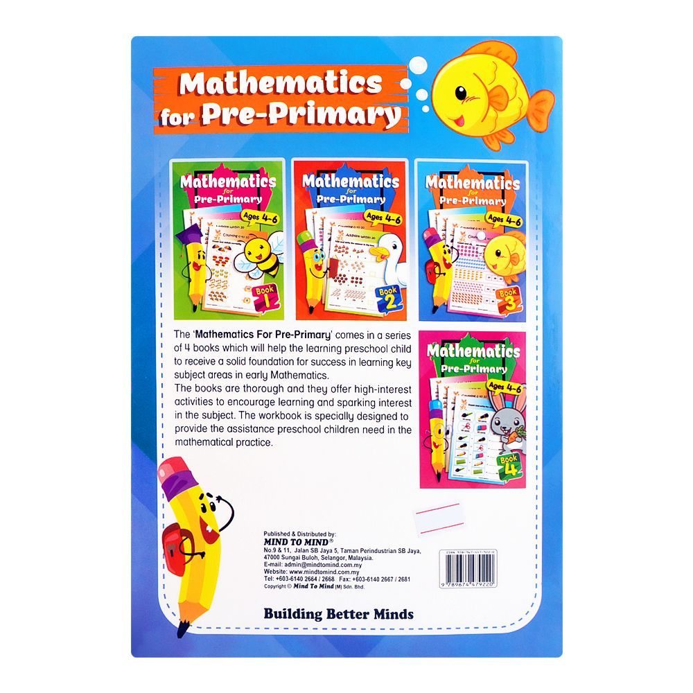 Purchase Mathematics For Pre-Primary Ages 4-6, Book-3 Online at Special ...