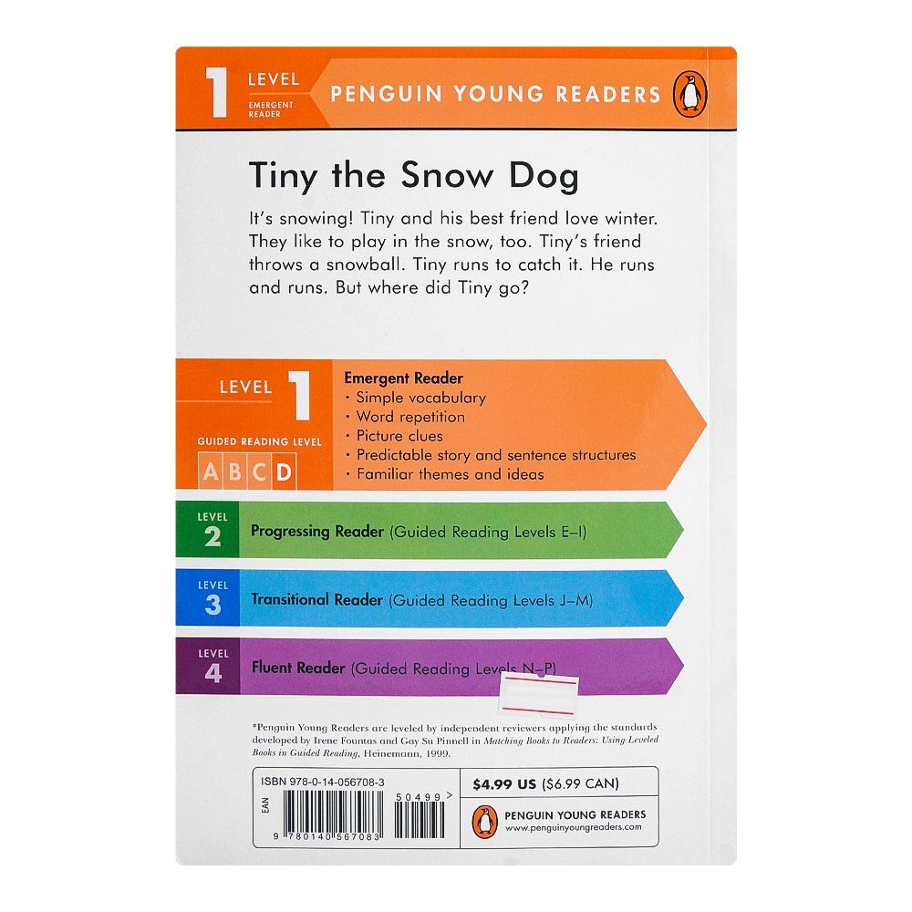 Order Tiny The Snow Dog Level 1, Book Online at Best Price in Pakistan ...