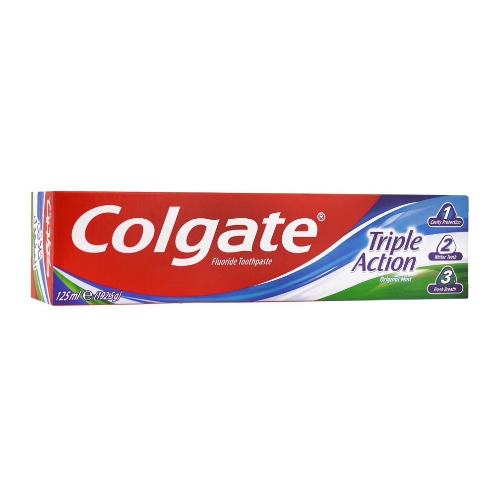 Purchase Colgate Triple Action Original Mint Toothpaste, 192.5g Online ...