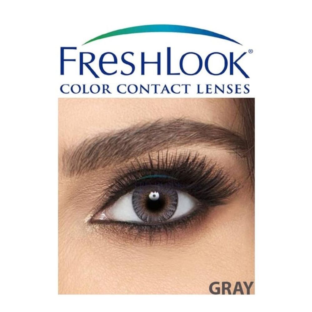 Order Fresh Look Contact Lenses, Zero Power, Gray Online at Best Price ...