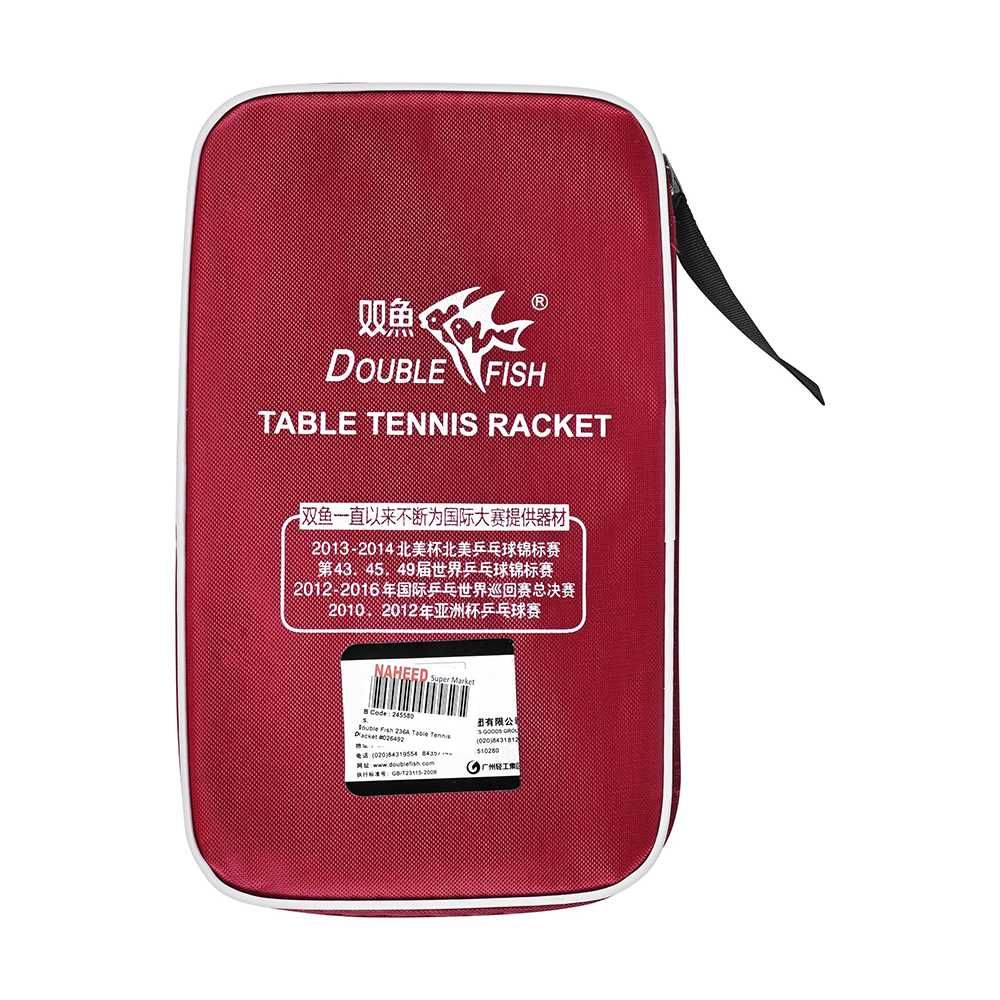 Order Double Fish 236A Table Tennis Racket Set, 2 Rackets + 3 Balls ...