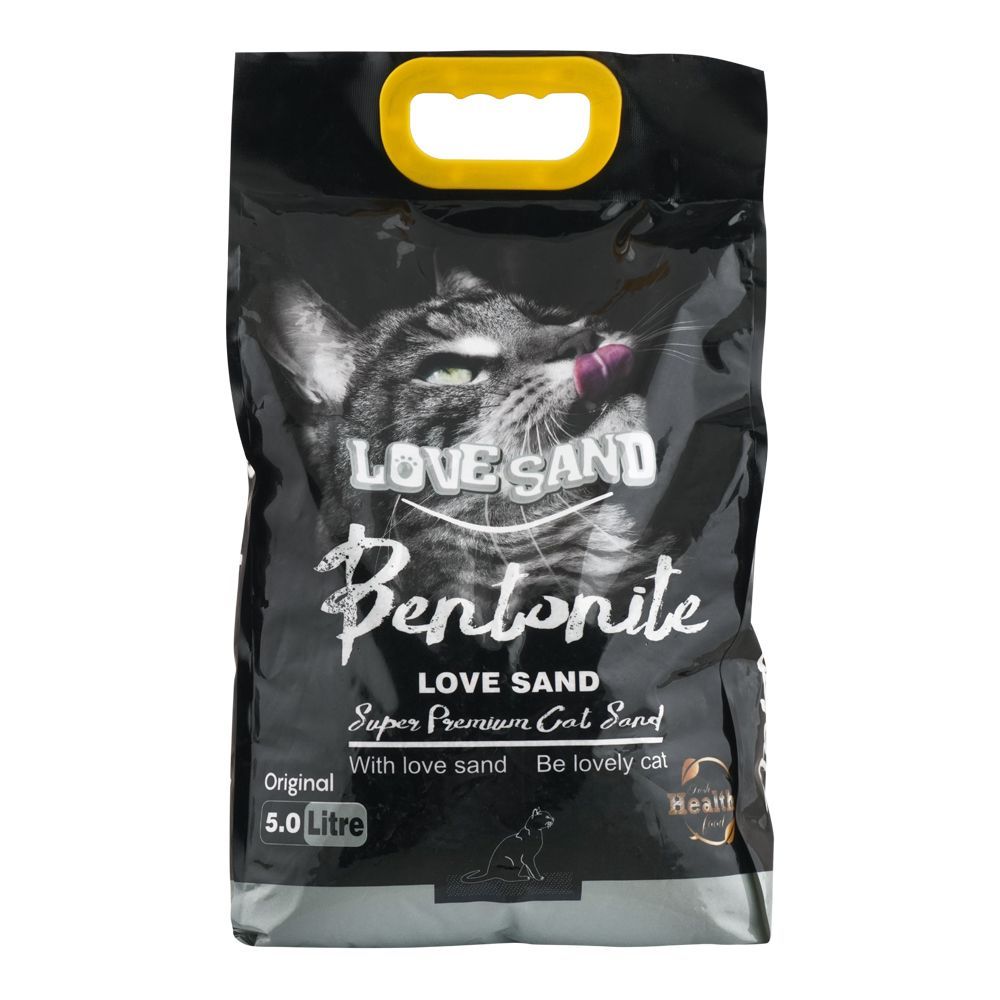 Buy Love Sand Bentonite Cat Litter Original, 5 Liter Online at Best ...