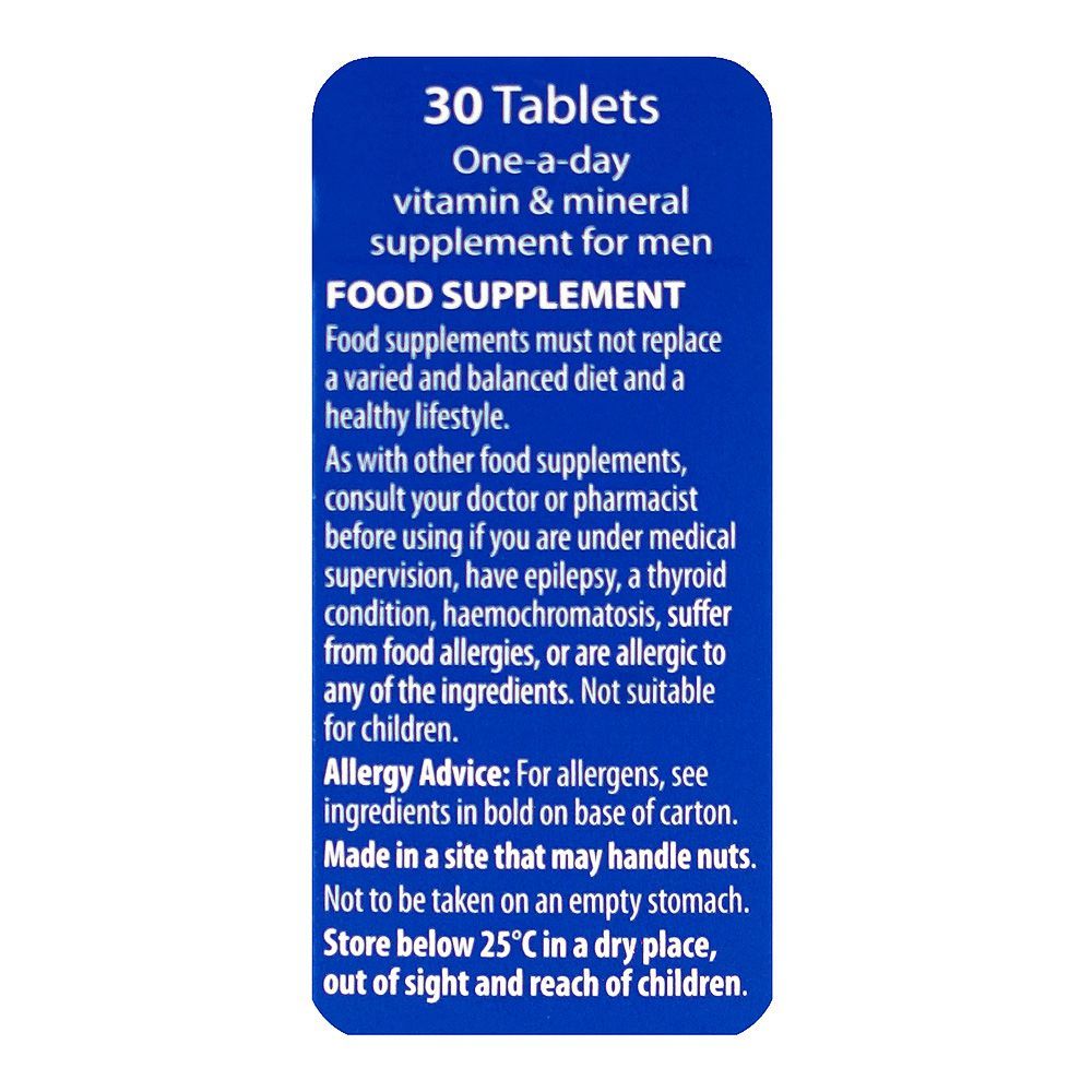 Vitabiotics Wellman Original Supplement Capsule, 30-Pack