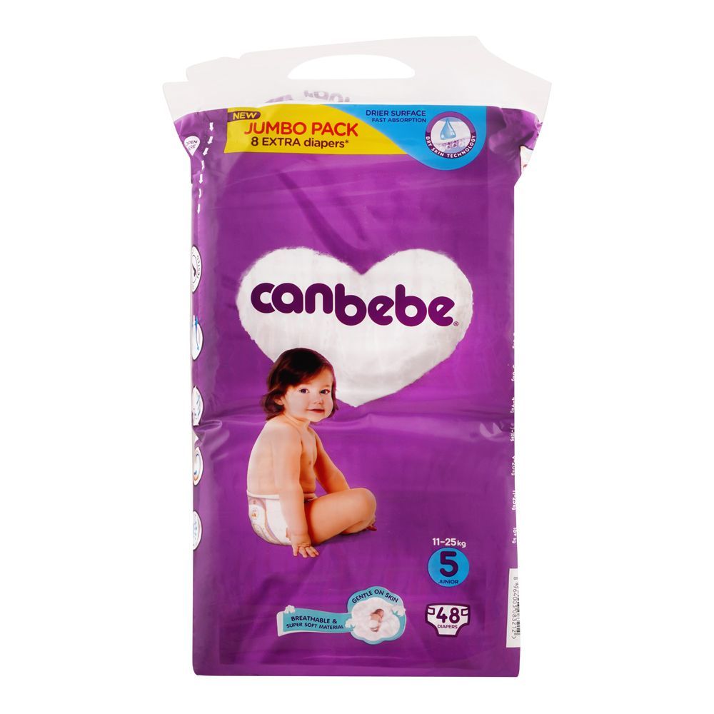 Purchase Canbebe Baby Diapers Jumbo, No. 05, 11-25 KG, 48-Pack Online ...