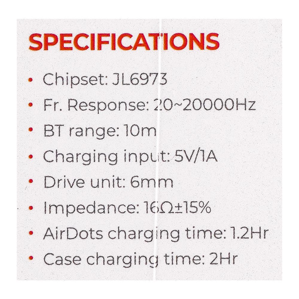 Purchase Audionic True Wireless Stereo Airdots-215 Online at Best Price ...