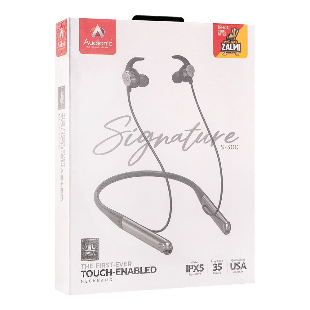 Order Audionic Signature The First Ever Touch Enabled Neckband, S-300 ...