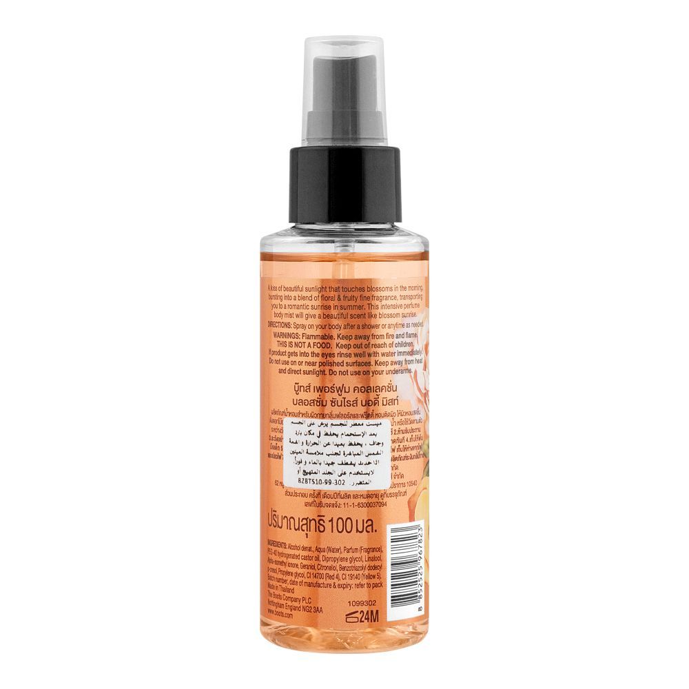 Buy Boots Blossom Sunrise Body Mist, 100ml Online at Special Price in ...