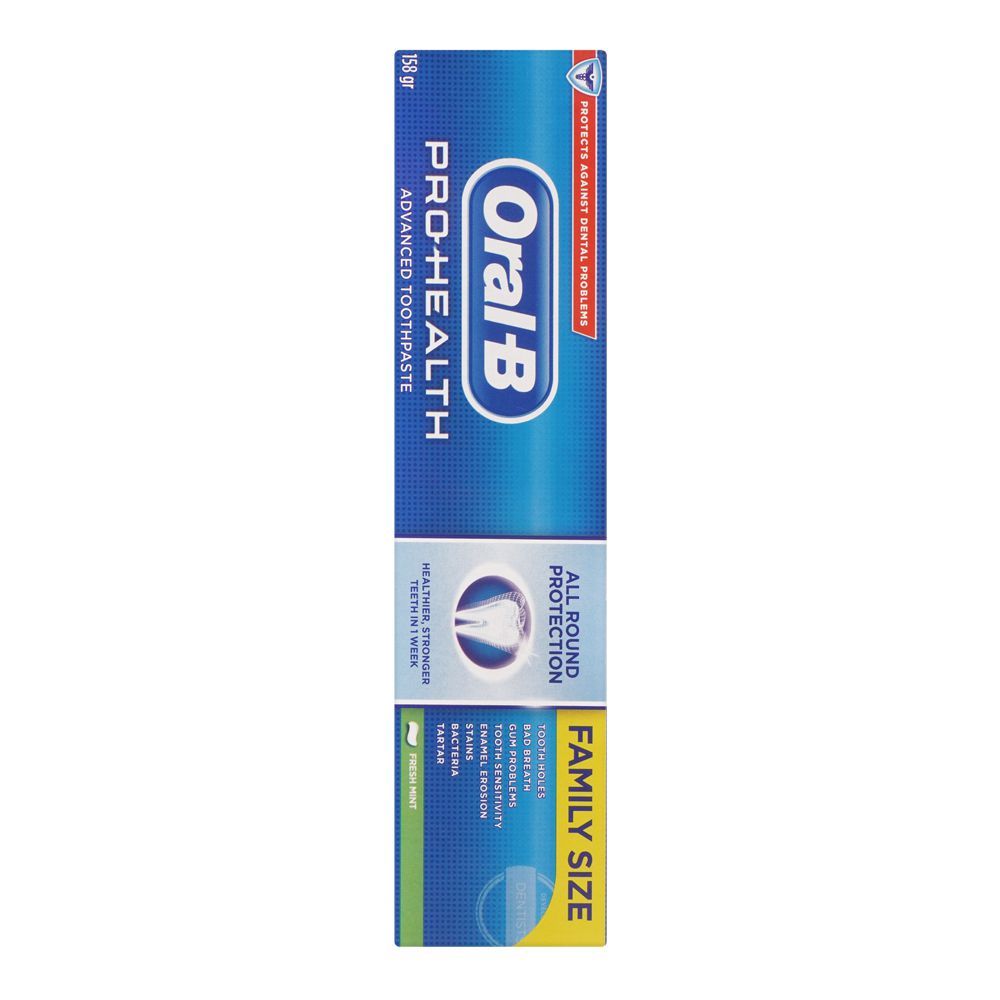 Purchase Oral-B Pro-Health Fresh Mint Advanced Toothpaste, 158g Online ...