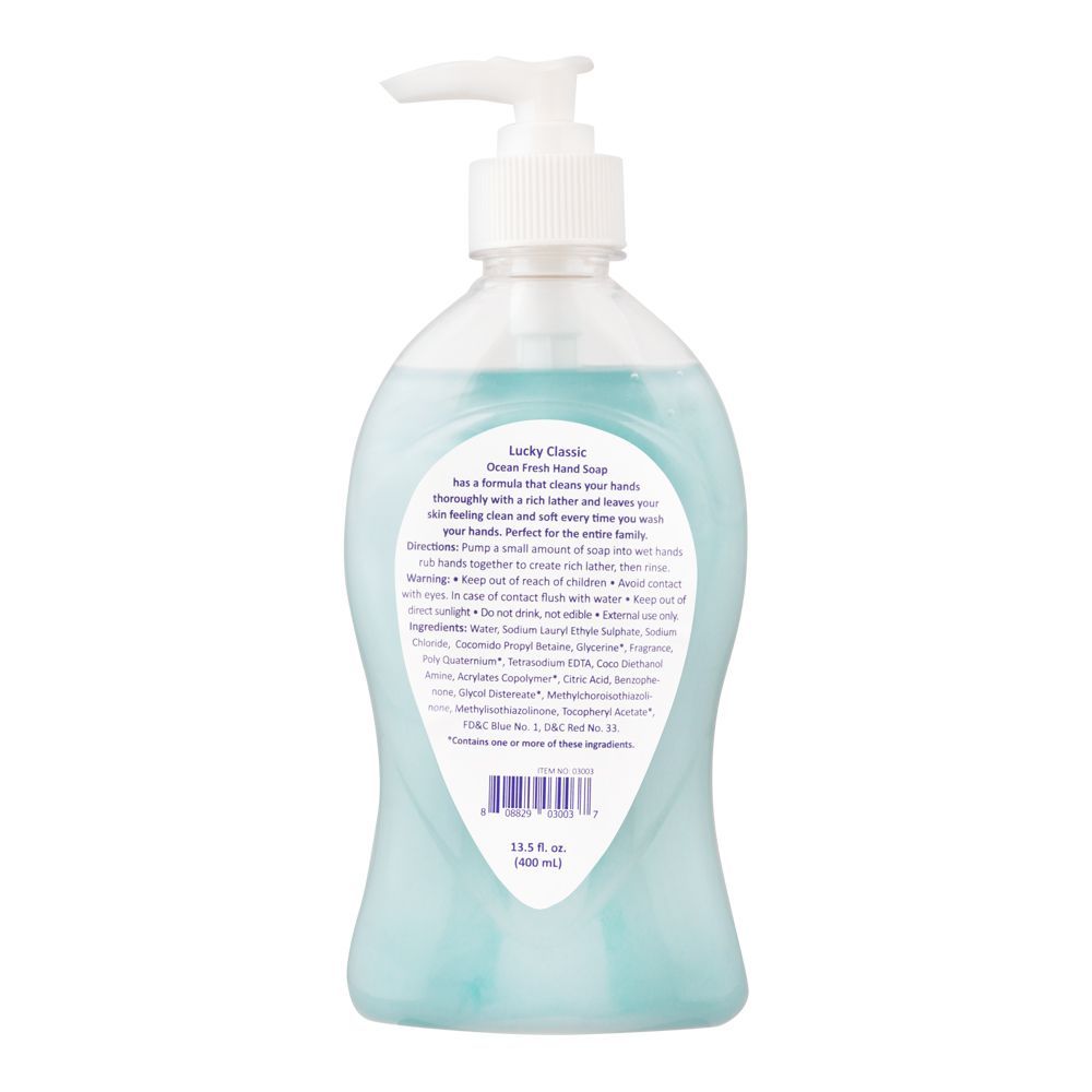 Order Lucky Classic Ocean Fresh Hand Soap, 400ml Online at Best Price ...