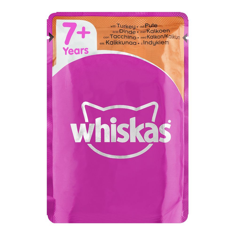 Buy Whiskas Turkey Pou Litery Selection In Jelly Cat Food, 100g Online ...