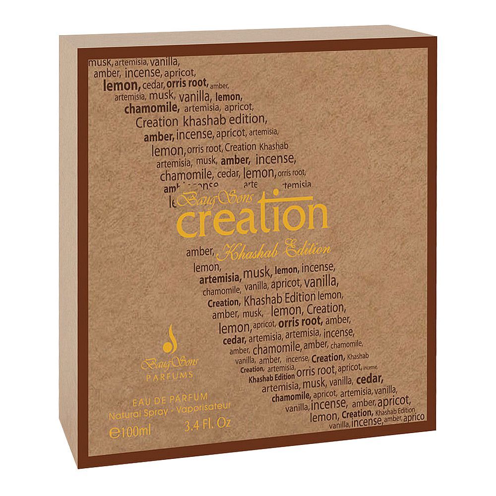 Buy Creation Khashab Edition Eau De Parfum, For Men, 100ml Online at ...