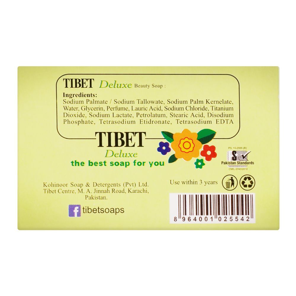 Purchase Tibet Deluxe Beauty Soap, Green, 125g Online at Best Price in ...