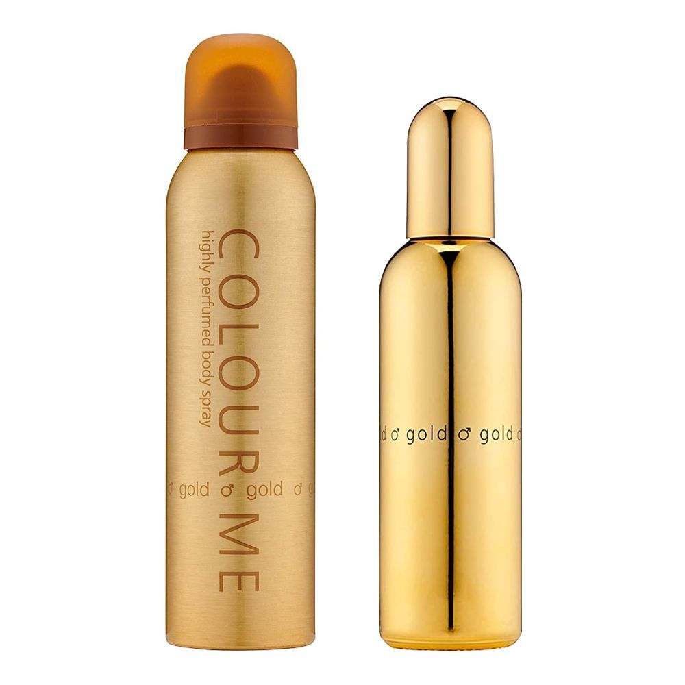 Buy Milton Lloyd Color Me Gold Homme Set For Men, Eau De Toilette, 90ml ...