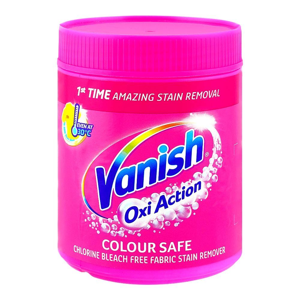 Vanish Oxi Action Color Safe Powder Fabric Stain Remover, 470g
