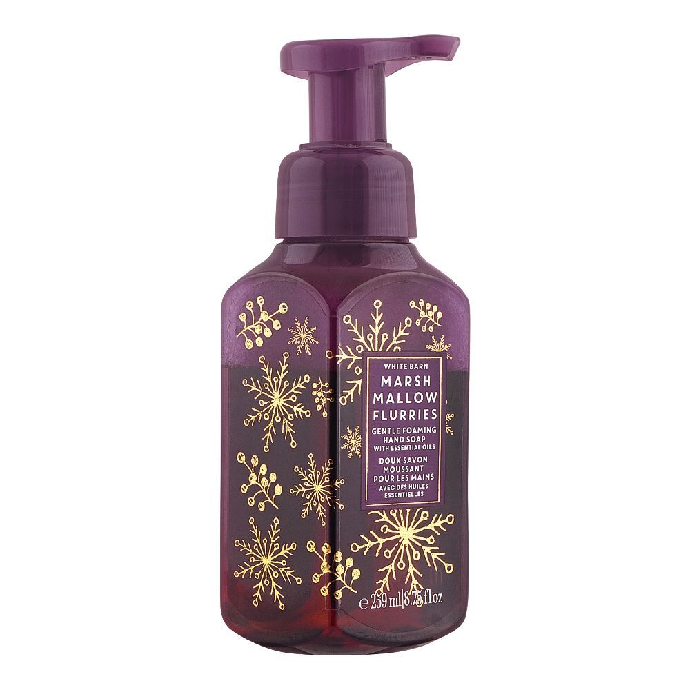 Buy Bath & Body Works White Barn Marsh Mallow Flurries Gentle Foaming ...