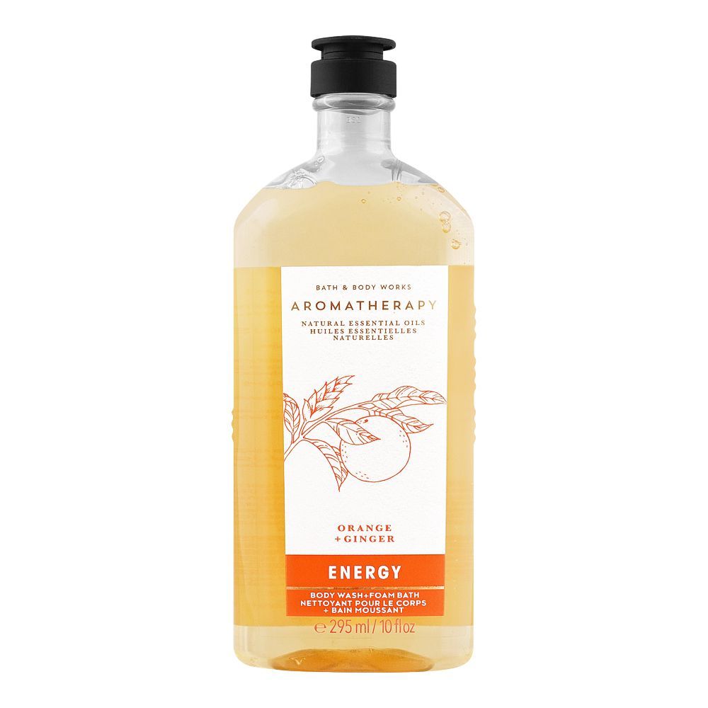 Buy Bath & Body Works Aromatherapy Orange + Ginger Energy Body Wash ...