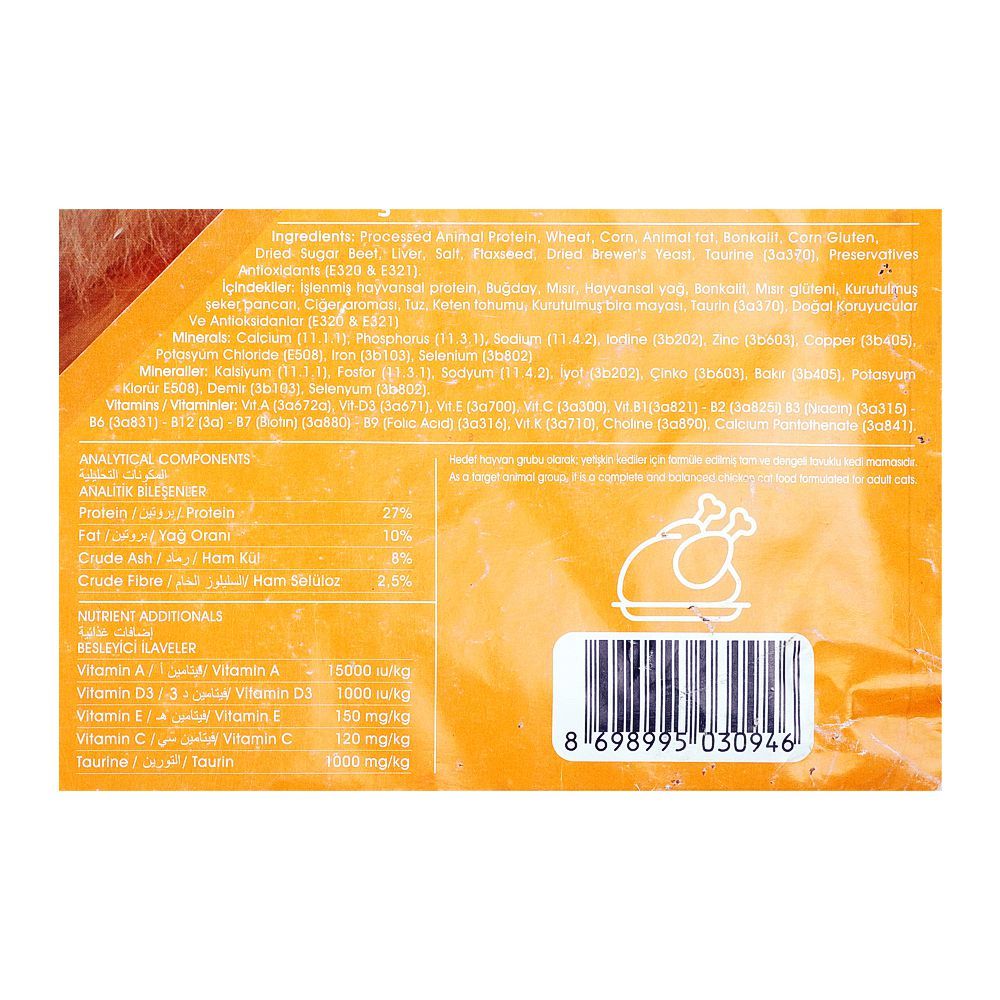 Buy Nicky Chicken Adult Cat Food, 8 KG Online at Special Price in ...