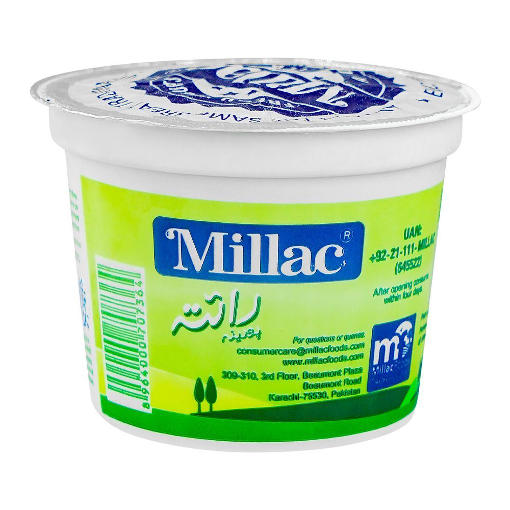 Buy Millac Podina Raita, 250g Online at Best Price in Pakistan - Naheed.pk