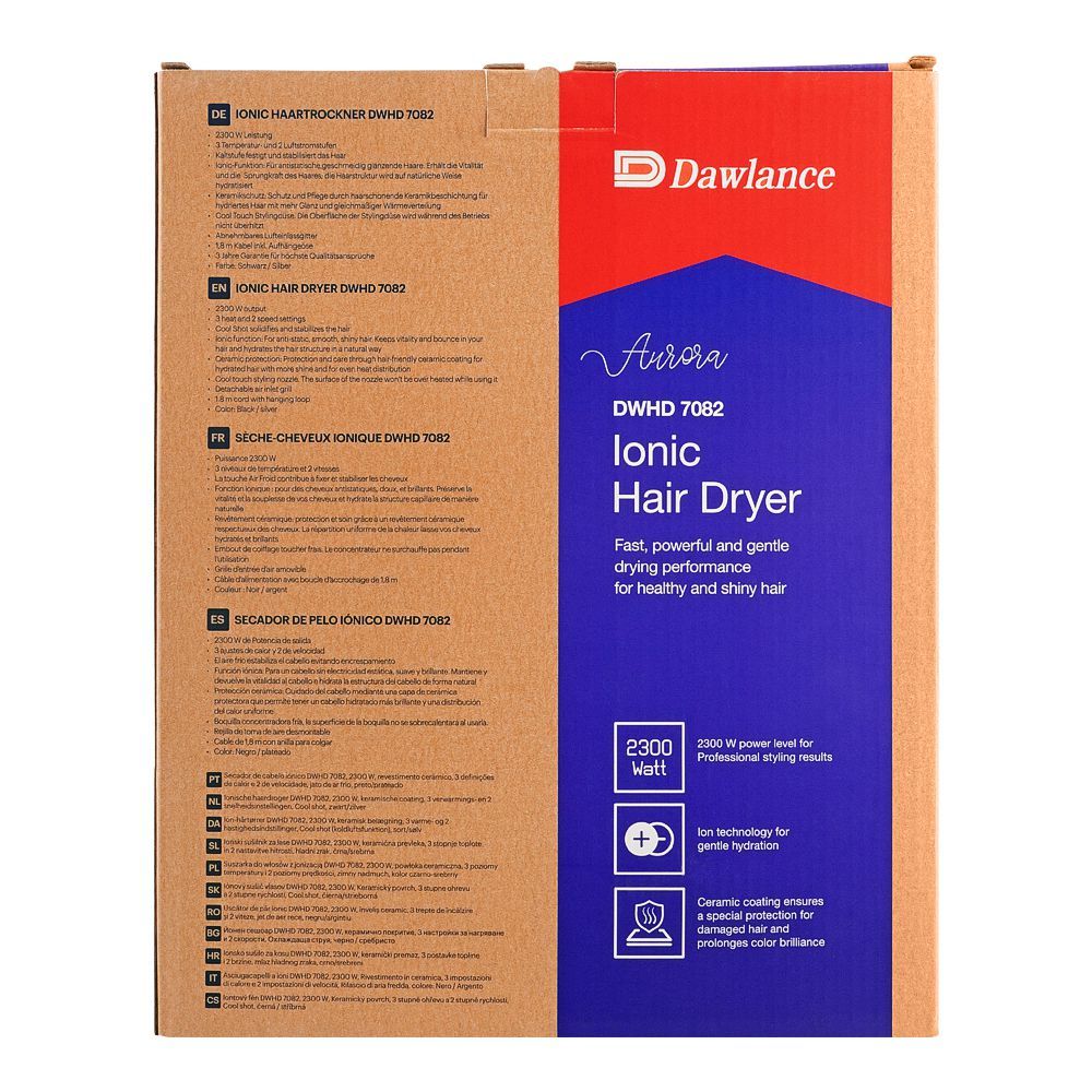 Order Dawlance Aurora Ionic Hair Dryer, 2300W, DWHD-7082 Online at Special Price in Pakistan ...