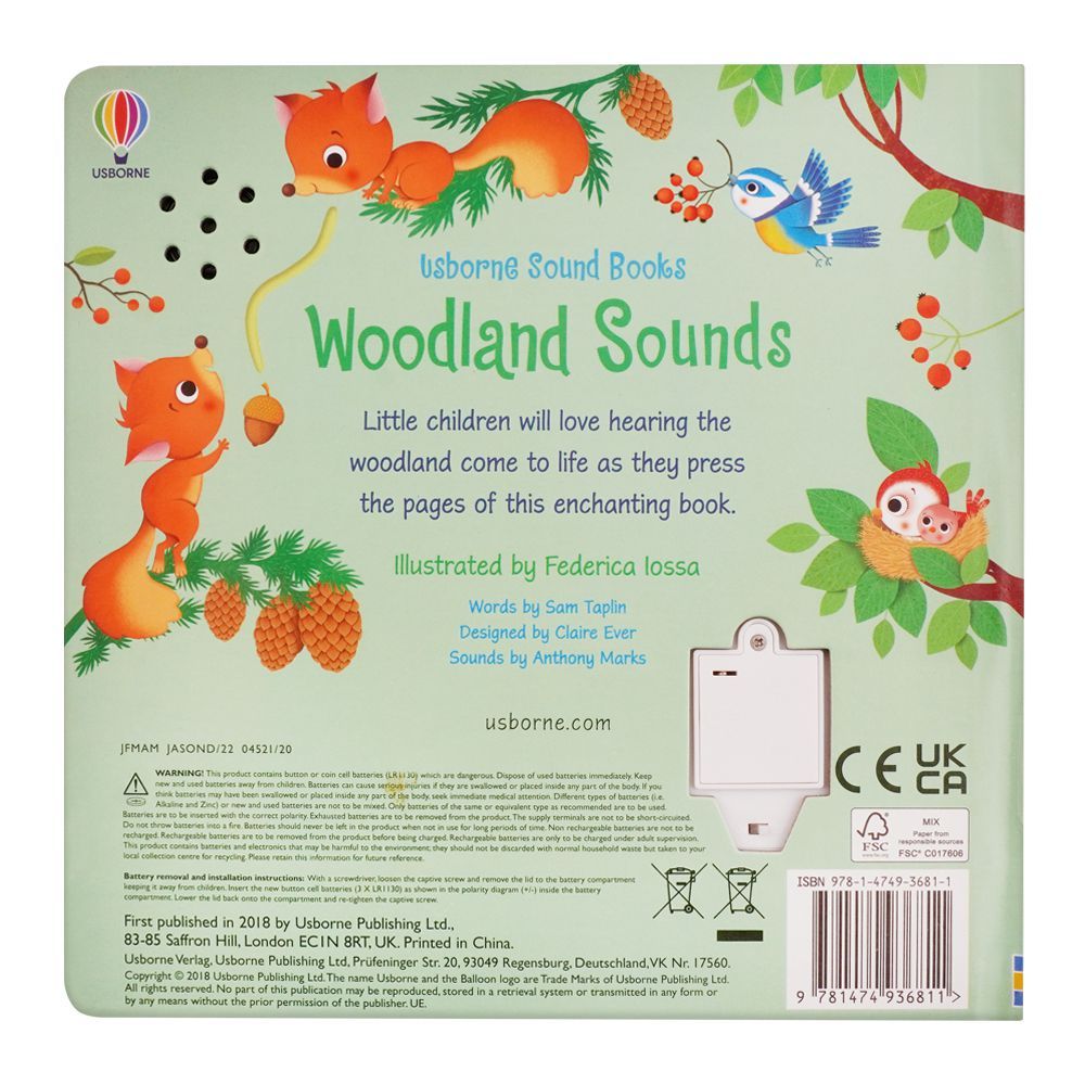 Order Usborne: Woodland Noisy Sounds, Books Online at Special Price in ...