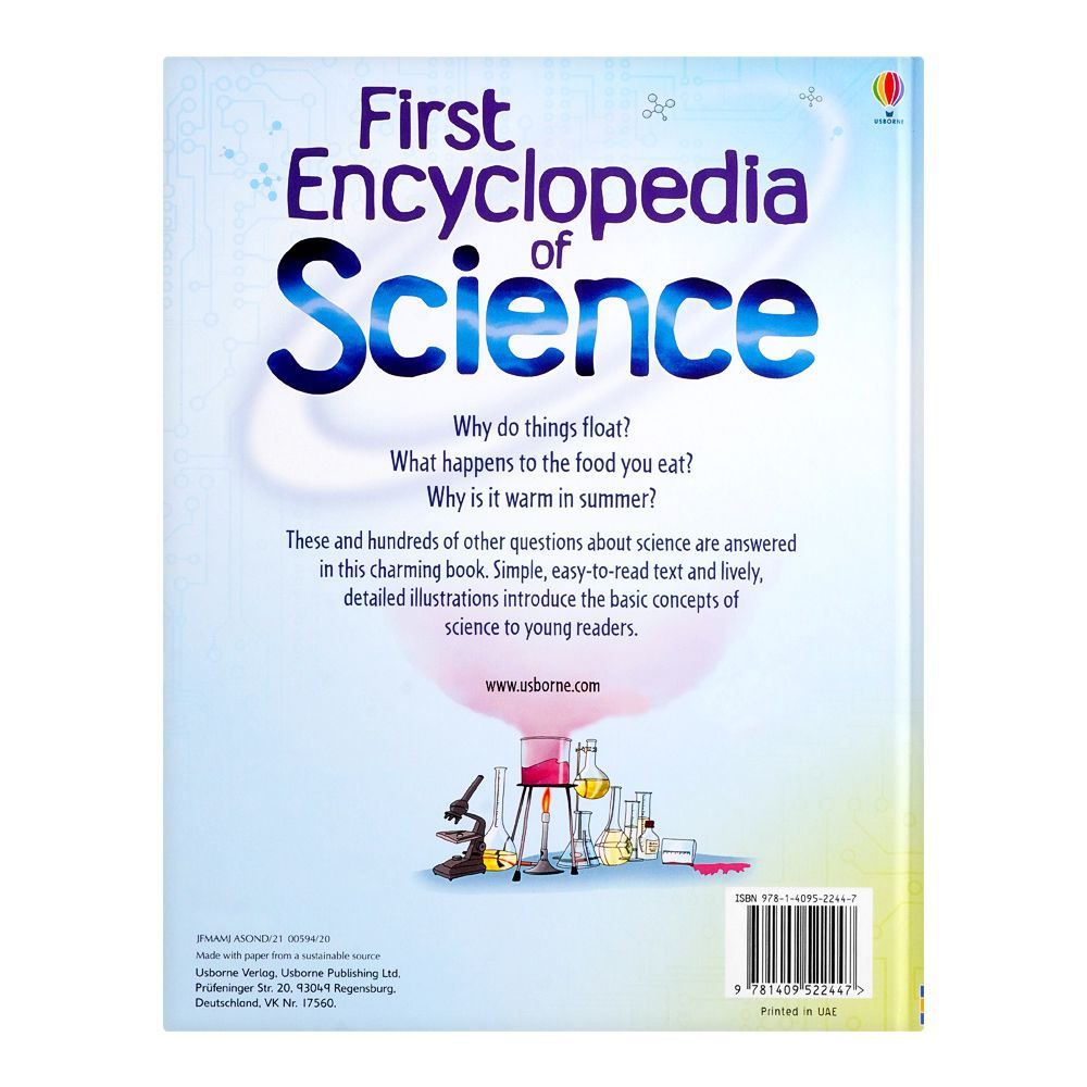 Buy Usborne: First Encyclopedia Of Science, Book Online at Best Price ...