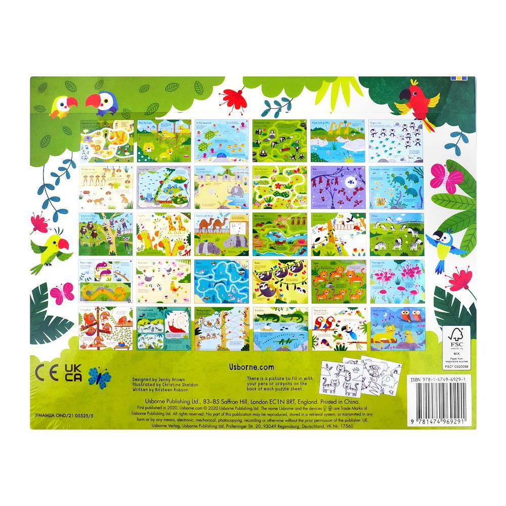 Purchase Usborne: Zoo Play Pad, Book Online at Best Price in Pakistan ...