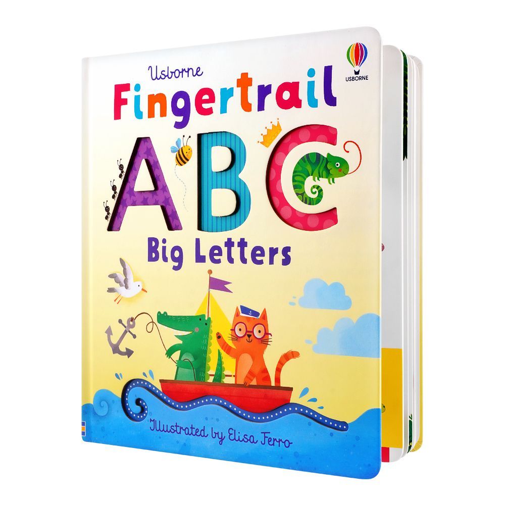 Buy Usborne: Finger Trail ABC Big Letters, Book Online at Special Price ...