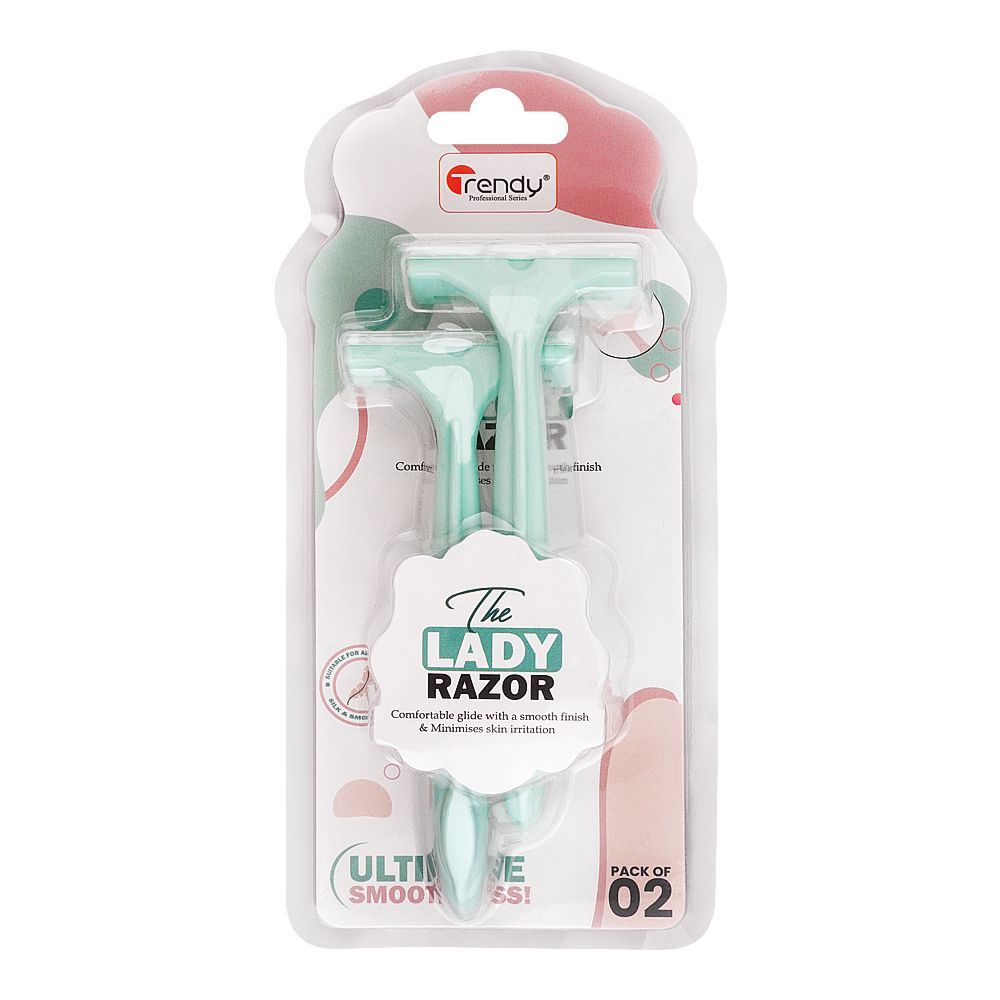 Purchase Trendy The Lady Plastic Razor, 2-Pack, TD-394 Online at Best ...