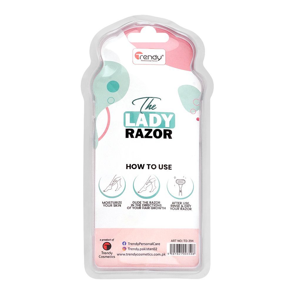 Purchase Trendy The Lady Plastic Razor, 2-Pack, TD-394 Online at Best ...