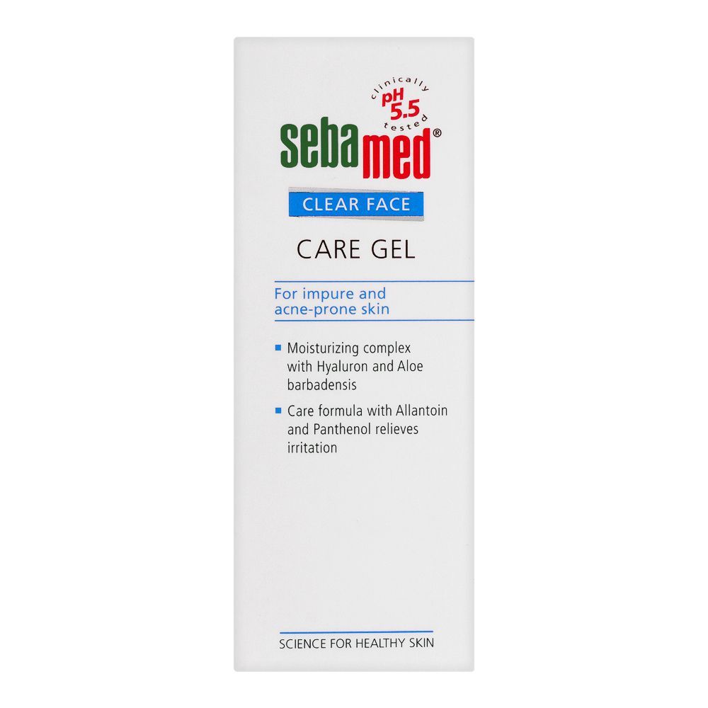 Order Seba Med Clear Face Care Gel, For Impure & Acne-Prone Skin, 50ml ...