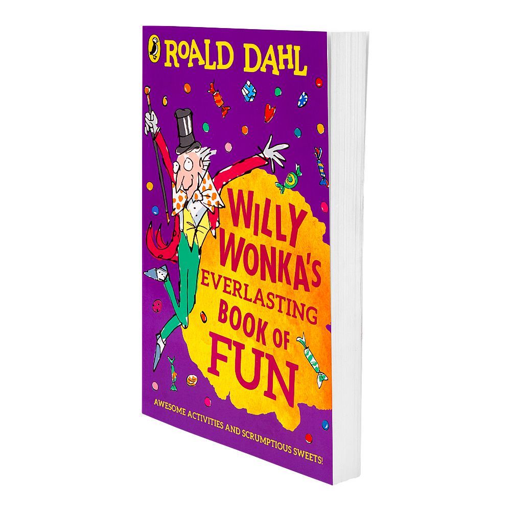 Penguin Books Roald Dahl Willy Wonka's Everlasting Fun Of Book