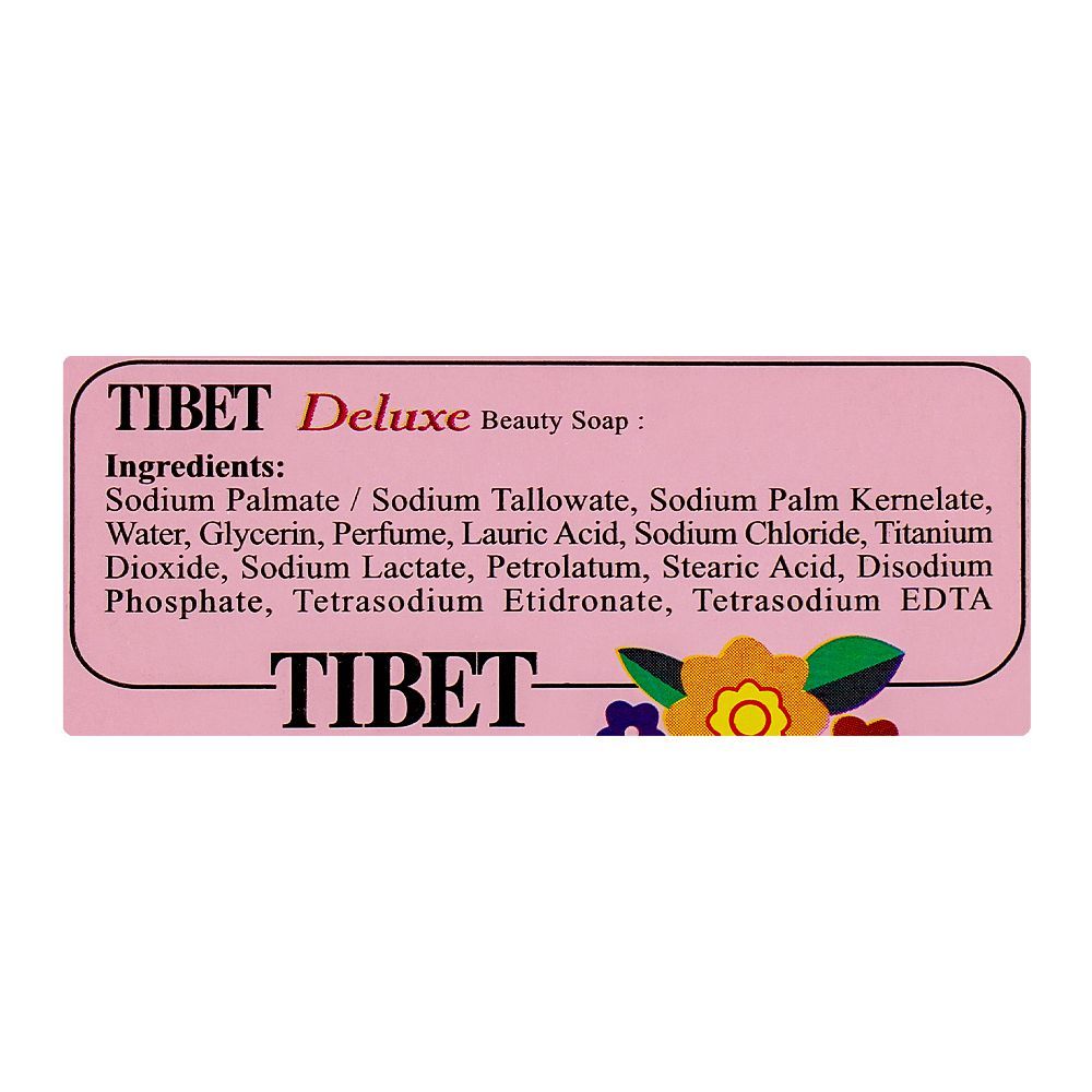 Tibet Deluxe Beauty Soap, Pink, 125g