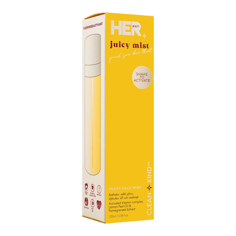 Order Her Beauty Juicy Mist Peppy Face Mist, 100ml Online at Best Price ...