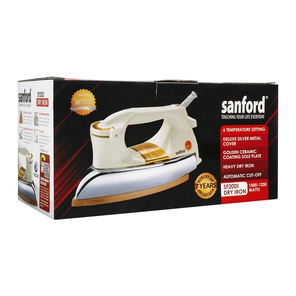 Order Sanford Dry Iron, 1000-1200W, SF-20D1 Online at Special Price in ...