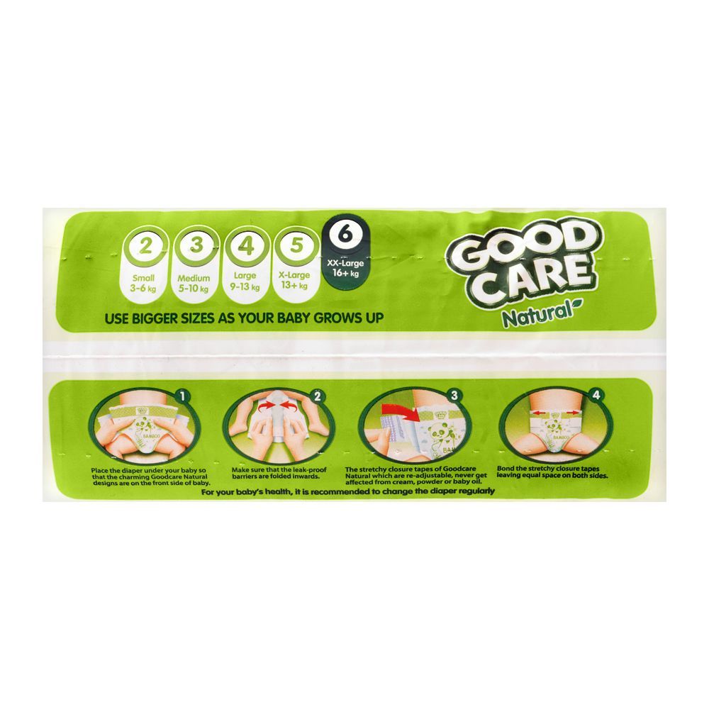 Purchase Good Care Natural Baby Diaper No. 3, Medium, 5-10 KG, 84-Pack ...