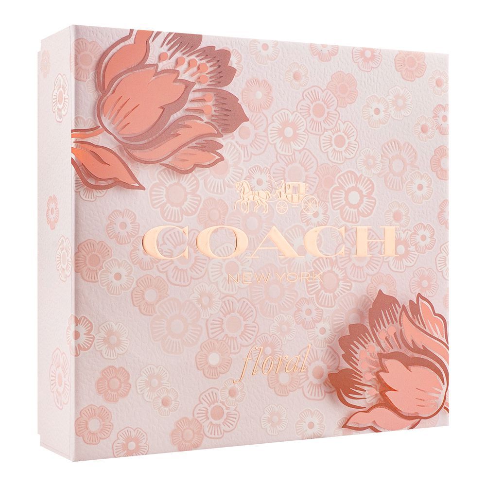 Purchase Coach New York Floral Set Eau De Parfum, For Women, 50ml ...