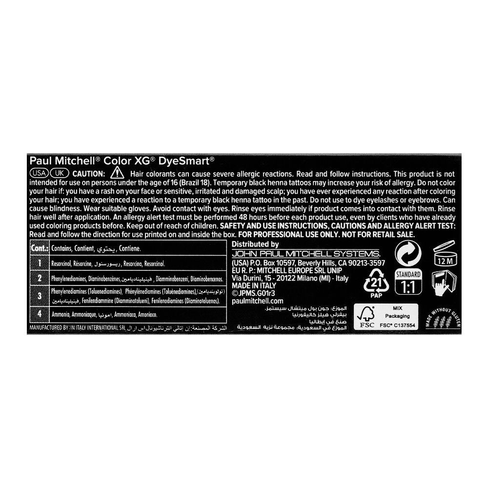 Purchase Paul Mitchell Color XG Permanent Cream Hair Color, 90ml, 7NN 7 ...