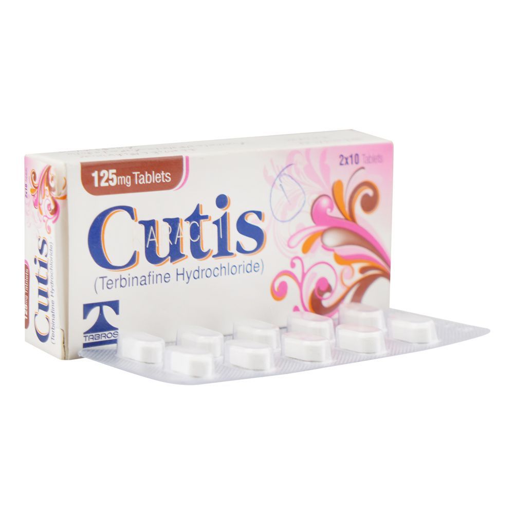 Tabros Pharma Cutis Tablet, 125mg, 20-Pack