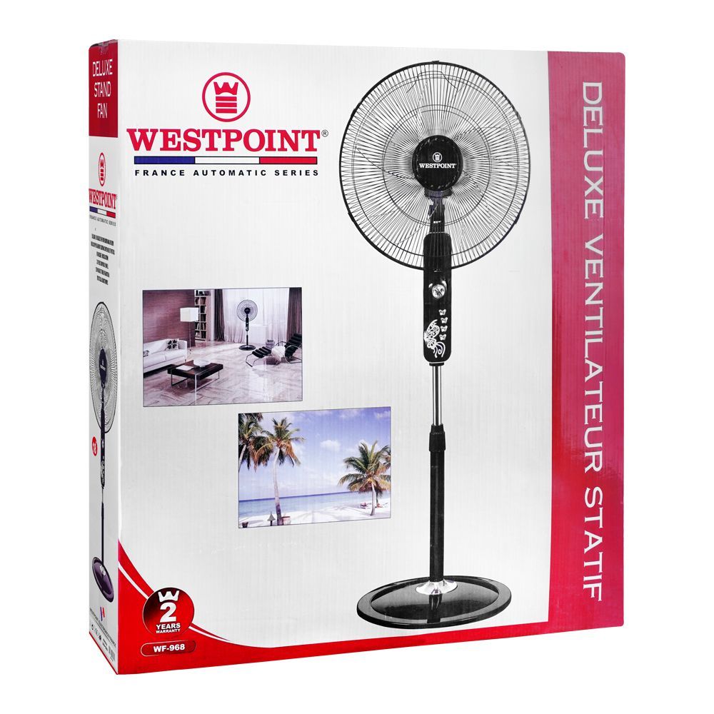Purchase West Point Deluxe Stand Fan, 40W, WF-968 Online at Special ...