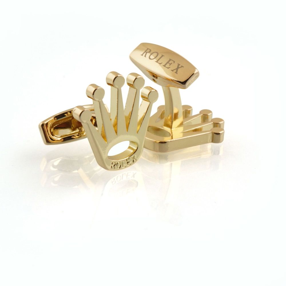 Purchase RLX Cufflinks For Men, Golden, C-03 Online at Special Price in ...