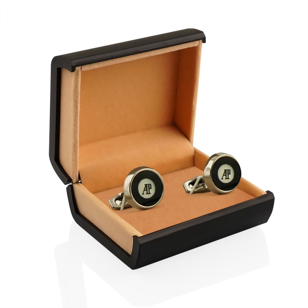 Order A-P Cufflinks For Men, Silver, C-25 Online at Special Price in ...
