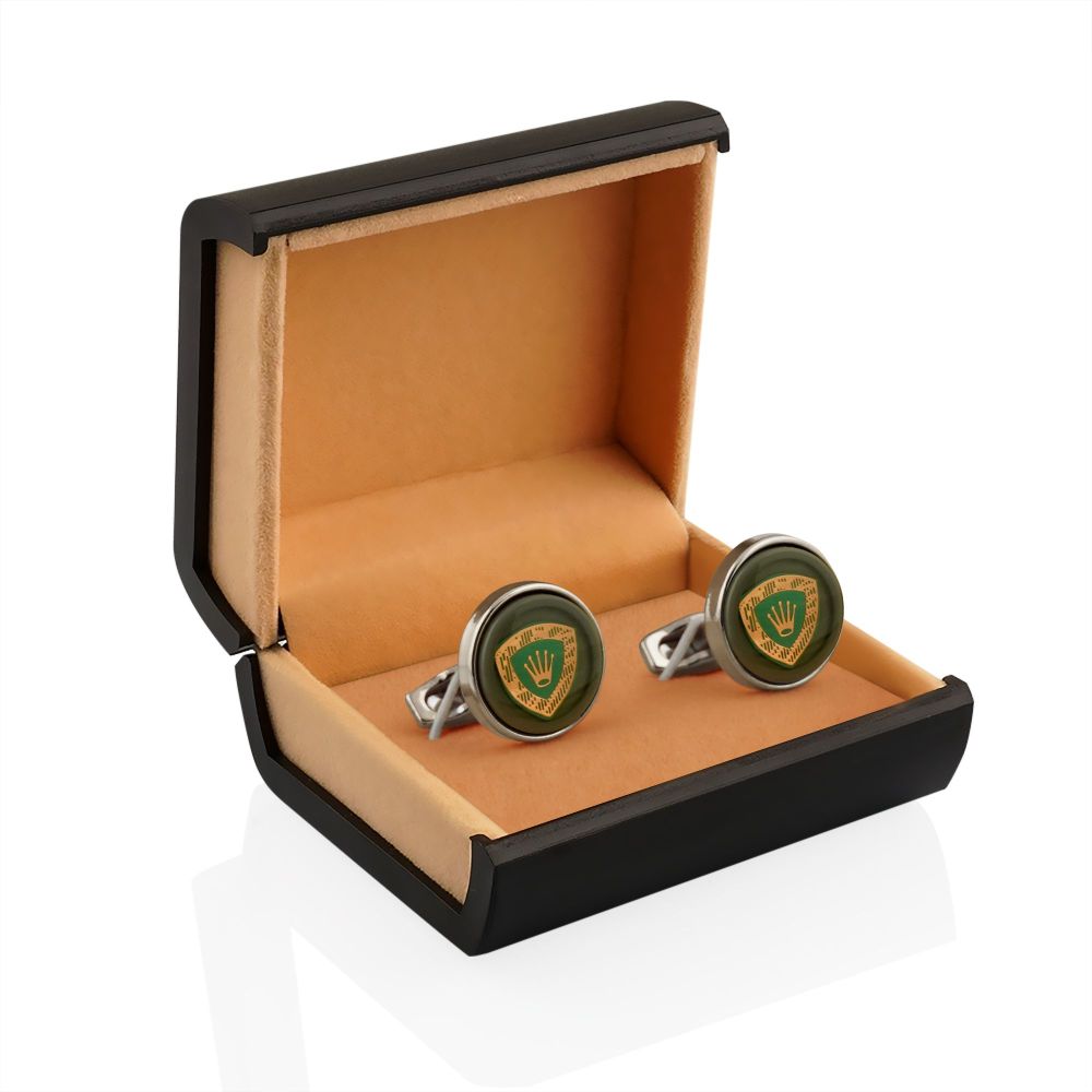 Buy RLX Cufflinks For Men, Silver, C-29 Online at Best Price in ...