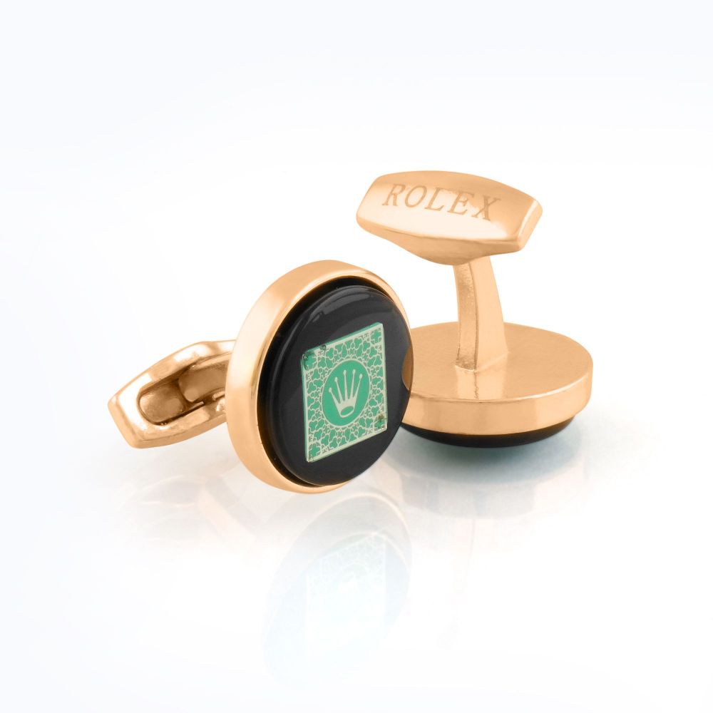 Purchase RLX Cufflinks For Men, Rose Gold, C-44 Online at Special Price ...
